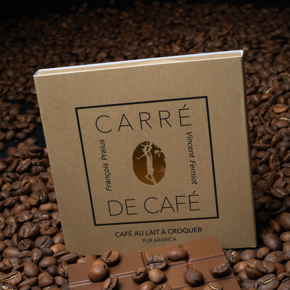 Carré de Café® Lait : du café au lait en tablette à croquer