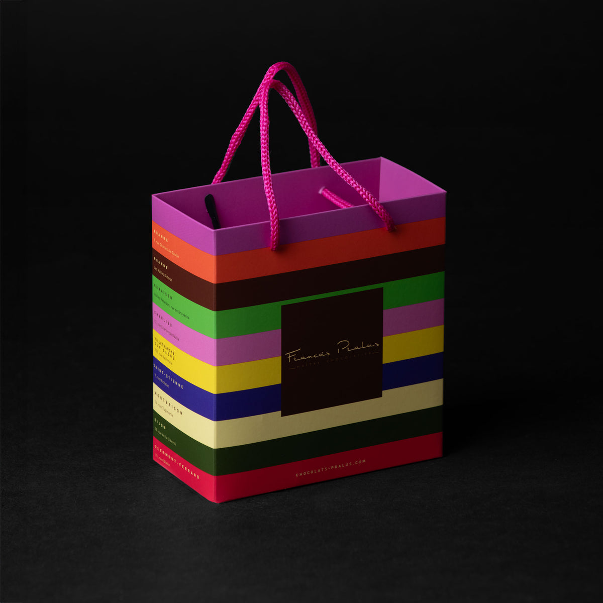 Mini-Bag: selection of products by François Pralus in a beautiful case