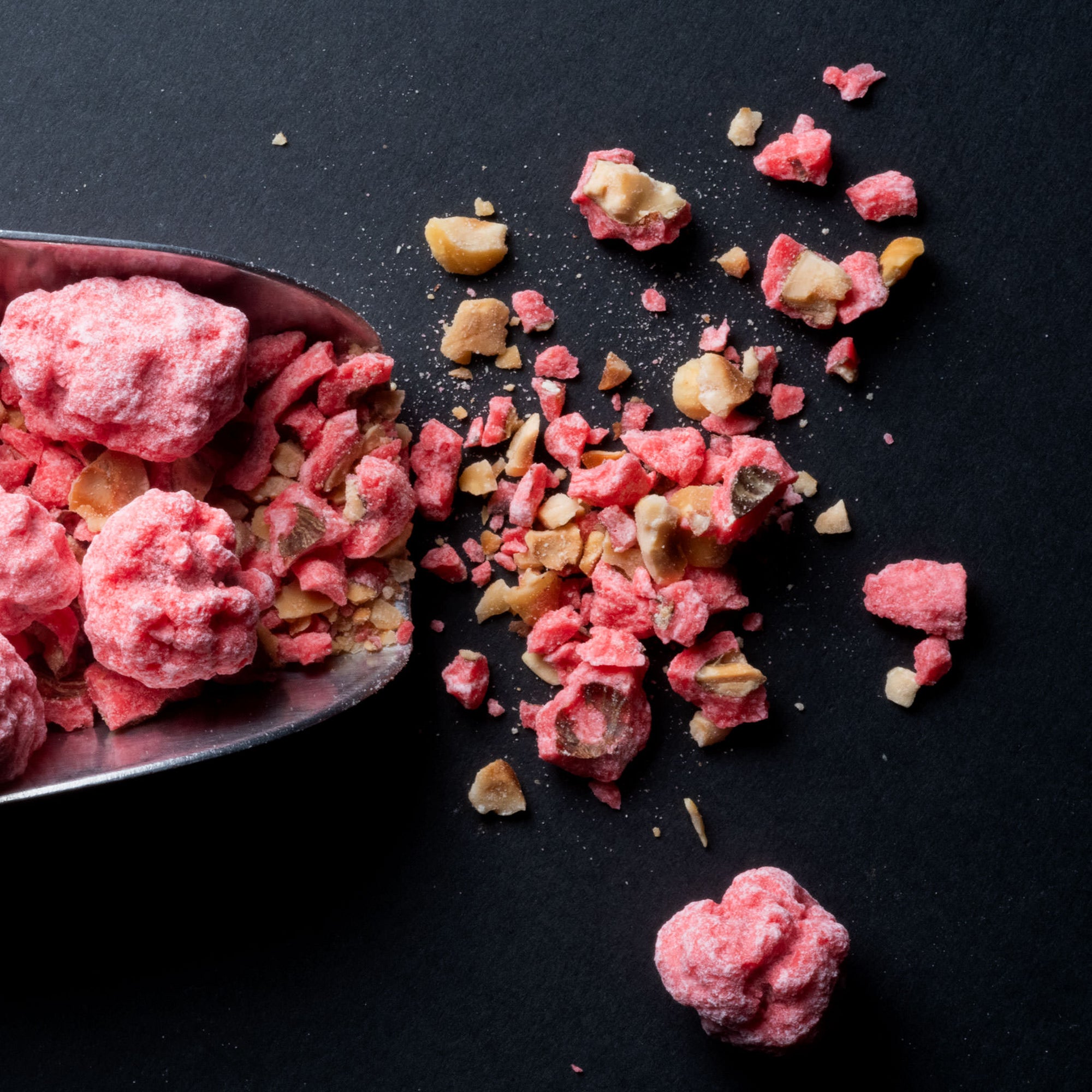 Pralines Roses, spécialité sucrée de la Maison Pralus