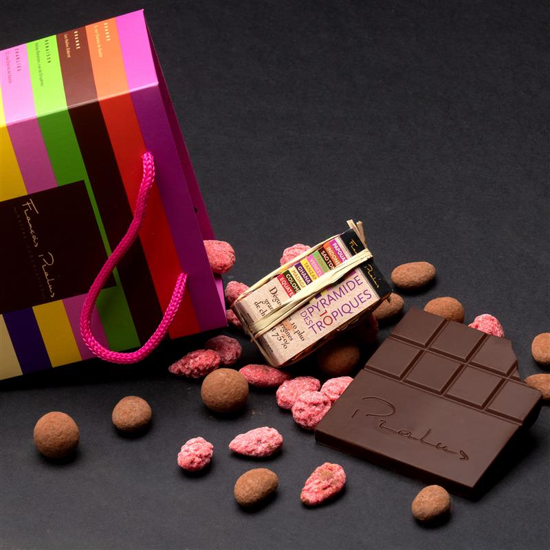 Mini-Sac : sélection de produits par François Pralus dans un bel écrin