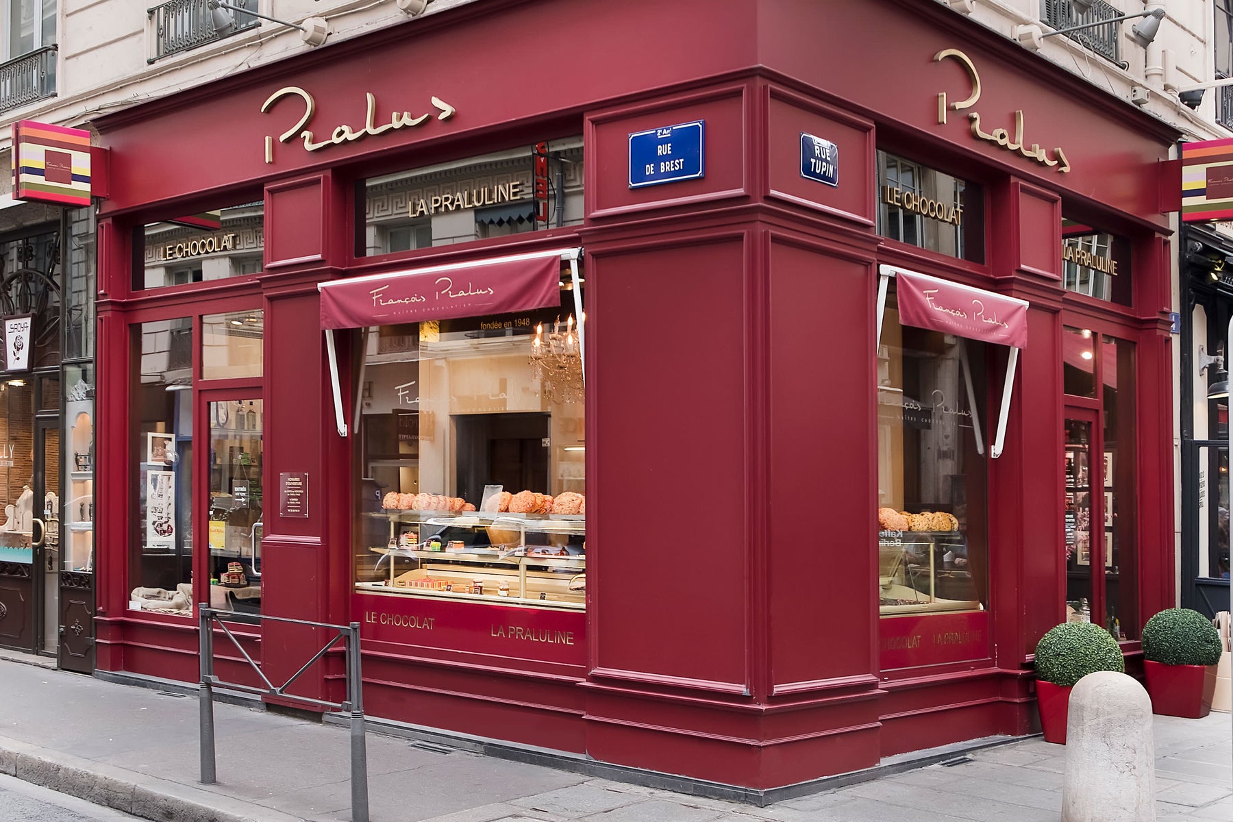 Pralus Lyon Presqu'île pastry and chocolate shop, rue de Brest