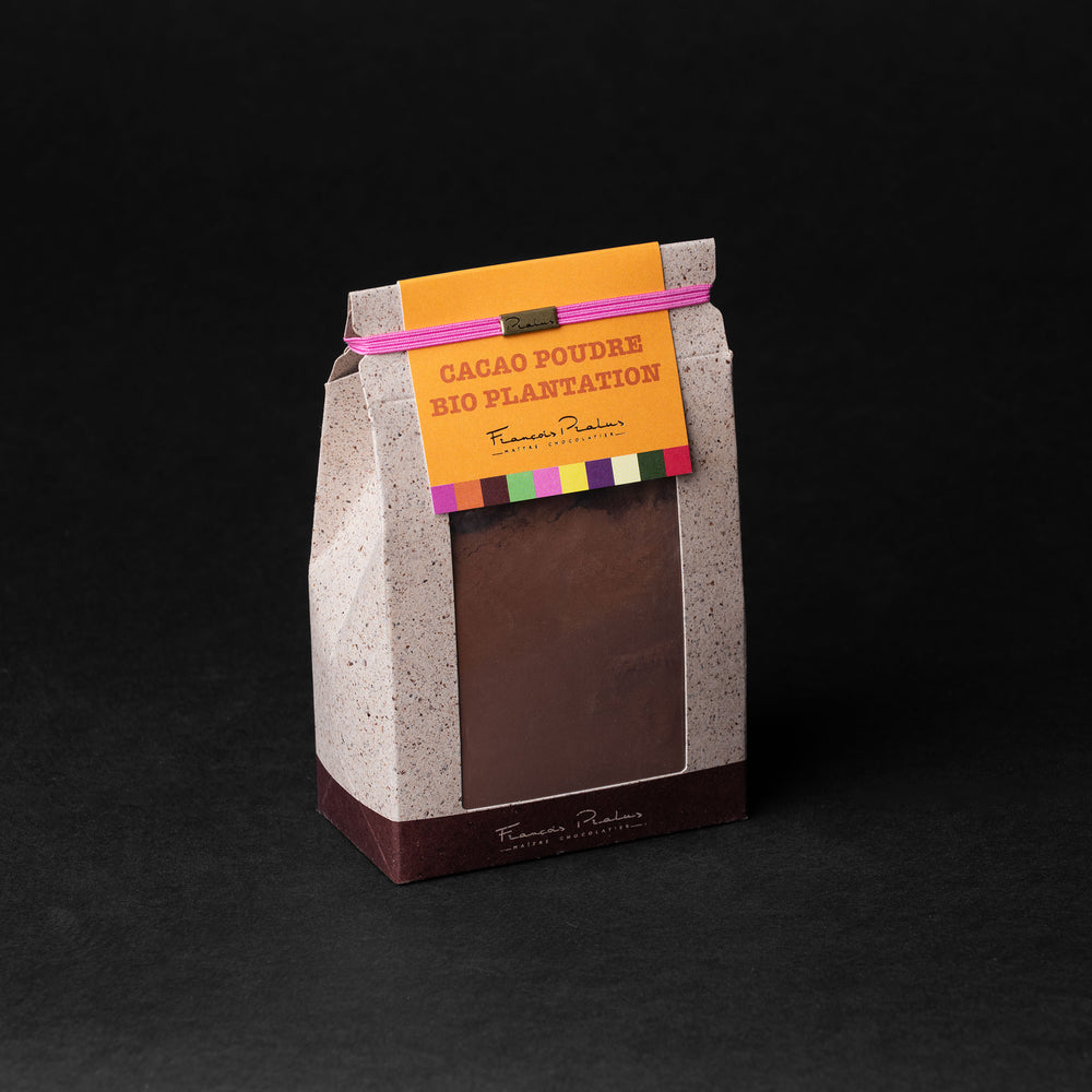 Organic Plantation Cocoa Powder, for hot chocolate, sugar-free